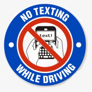 No Texting While Driving - Avoid Cell Phone While Driving PNG Image ...