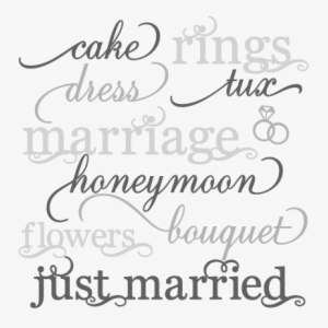 Wedding Word Png Free Download - Wedding Day Quotes Transparent PNG ...