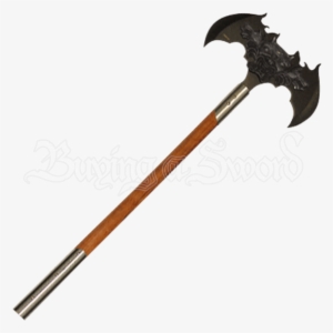 Gargoyle Battle Axe With Plaque - Sword PNG Image | Transparent PNG ...