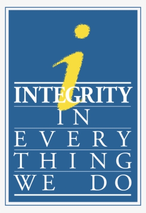 Integrity In Every Thing We Do Logo Png Transparent - Data Integrity ...