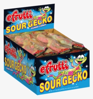Efrutti Gummi Gecko - Sour Gecko Gummy Candy PNG Image | Transparent ...