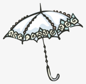 Bridal Shower Purple Umbrella Clip Art