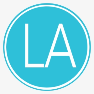 Cropped La Logo White Fill Web - Circle PNG Image | Transparent PNG ...