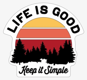 Simple Outdoor Lig Small Die Cut Decal - Guy Laptop Stickers College ...