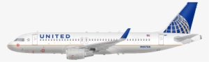 United Airlines Logo Png Download - United Airlines Side View PNG Image ...