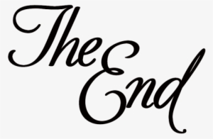 End Typography PNG Image | Transparent PNG Free Download on SeekPNG