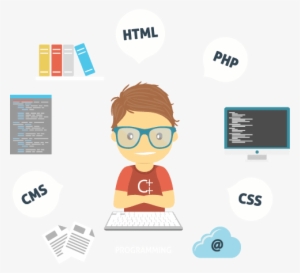 Front End Developer - Web Development Vector Png PNG Image ...
