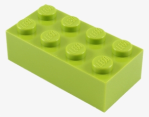 Buy Lego Brick 2 X 4 Lime - 2 By 4 Lego Brick PNG Image | Transparent ...