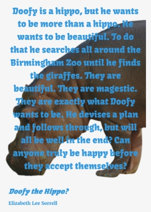 Doofy The Hippo - Poster PNG Image | Transparent PNG Free Download on ...