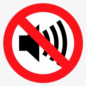 Silence Sign Png - No Sound Signal PNG Image | Transparent PNG Free ...