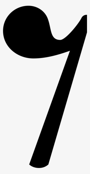 Open - Eighth Rest Symbol In Music PNG Image | Transparent PNG Free ...