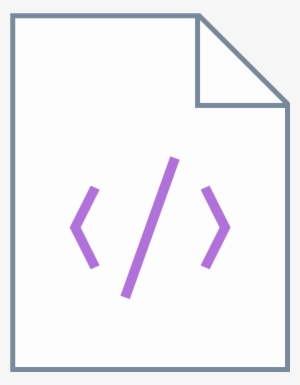 Code File Icon - Graphic Design PNG Image | Transparent PNG Free ...