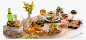 Dining With Wallpapers Kb - Table Of Food Png PNG Image | Transparent ...