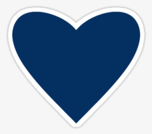 Navy Blue Heart Clipart - Navy Blue Heart Clip Art PNG Image ...
