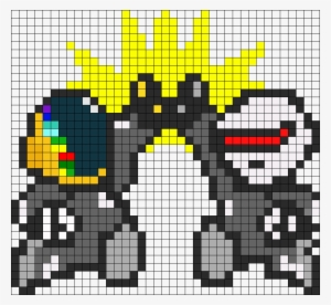 Daft Punk In Perler Perler Bead Pattern / Bead Sprite - Daft Punk ...