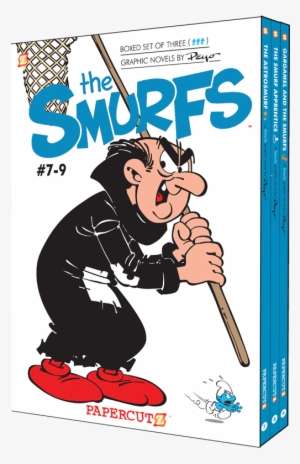 The Smurfs - Smurfs Graphic Novels 7-9 PNG Image | Transparent PNG Free ...