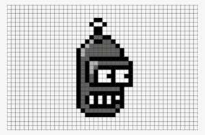 Bender Pixel Art PNG Image | Transparent PNG Free Download on SeekPNG