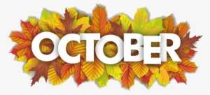 October - Autumn October PNG Image | Transparent PNG Free Download on ...