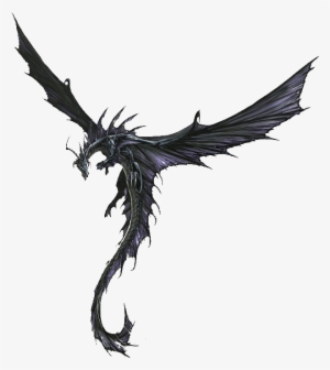 Death Dragon - Black Dragon Render PNG Image | Transparent PNG Free ...