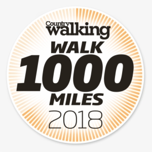 Walk 1000miles 2018 Logo - Country Walking PNG Image | Transparent PNG ...