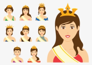 Pageant Queen Vector - Queen Png PNG Image | Transparent PNG Free ...