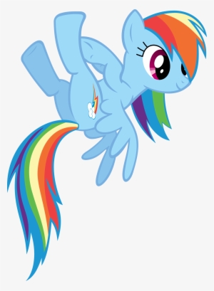 Rainbow Dash Flying Png
