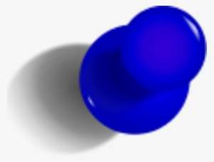 Pushpin Png Transparent - Blue Push Pin Clipart PNG Image | Transparent ...