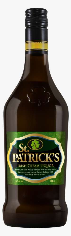 Patrick's Irish Cream Liquor (lp1060) - Glass Bottle PNG Image ...
