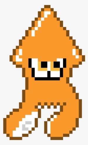 Download Orange Inkling - 8 Bit Hatsune Miku | Transparent PNG Download ...