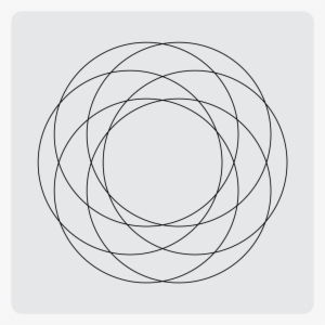 Geometric Drawing Scenery - Epitrocoide PNG Image | Transparent PNG ...