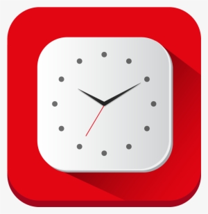 Download Png Ico Icns - Red Clock Icon Png PNG Image | Transparent PNG ...