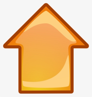 This Free Icons Png Design Of Arrow Orange Up PNG Image | Transparent ...