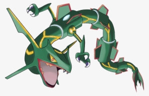 Introduced In Generation Three, Rayquaza Is A Dragon/flying - Rayquaza ...