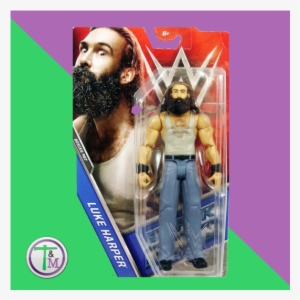 Wwe Basic Luke Harper Figure PNG Image | Transparent PNG Free Download ...