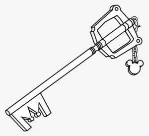 Kingdom Key - Kingdom Hearts Keyblade Drawing PNG Image | Transparent ...
