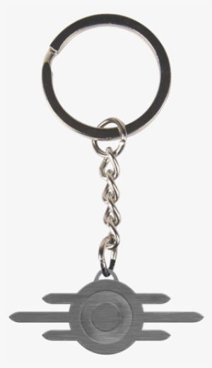 Fallout Keychain Vault Tec - Brotherhood Of Steel Keyring PNG Image ...