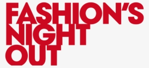 Fashion Night Out Logo PNG Image | Transparent PNG Free Download on SeekPNG