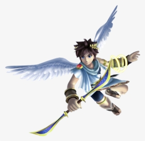 Pit Flying Ssbb - Pit Smash Bros Png PNG Image | Transparent PNG Free ...