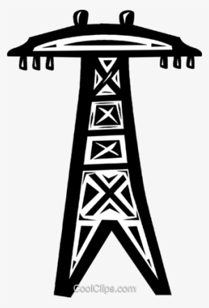 Power Lines Royalty Free Vector Clip Art Illustration - Illustration ...