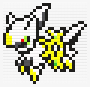 493 Arceus Perler Bead Pattern / Bead Sprite - Ho Oh Pixel Art PNG ...