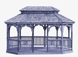 Download Oak Fully Hipped Gazebo Plan View | Transparent PNG Download ...