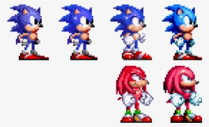 Sonic 3 Sprite Png - Sonic 3 Sprites Png PNG Image | Transparent PNG ...