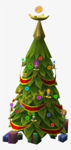 Christmas Tree - Runescape Christmas Tree PNG Image | Transparent PNG ...