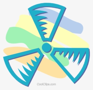 Radioactive Symbol Royalty Free Vector Clip Art Illustration - Emblem ...