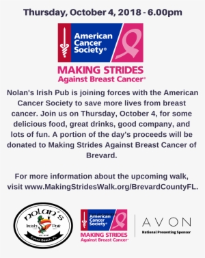 Making Strides Against Breast Cancer PNG Image | Transparent PNG Free ...