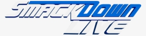 Wwe Smackdown Live Logo - Smackdown Live Logo Render PNG Image ...