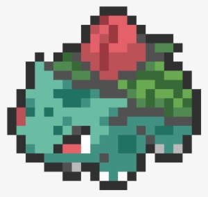 8 Bit Bulbasaur Sprite