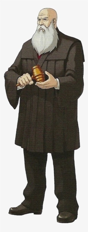 Judge Aa1 - Ace Attorney Investigations Judge PNG Image | Transparent ...