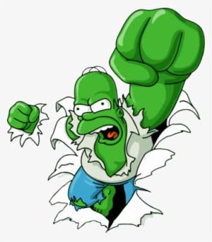 Homer Hulk - Simpson Hulk PNG Image | Transparent PNG Free Download on ...