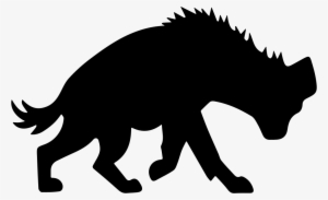 Hyena Shape Comments - Hyena Icon Png PNG Image | Transparent PNG Free ...